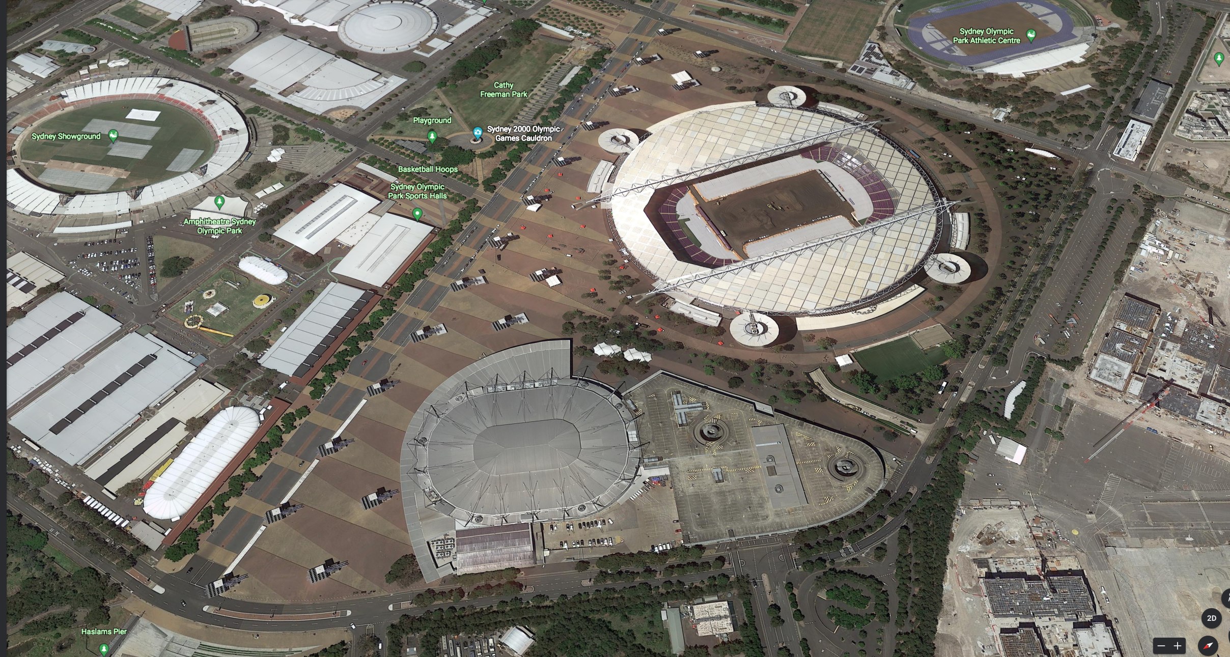 Locations Hub - P1 Car Park - Sydney Olympic Park